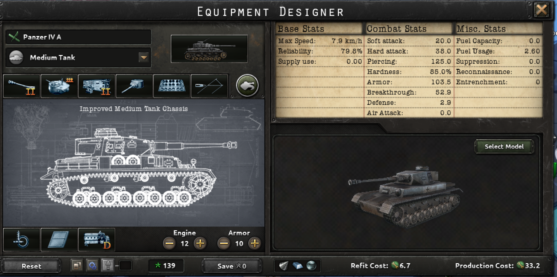 Rehber HOI4 No Step Back Medium Tank Design Technopat Sosyal