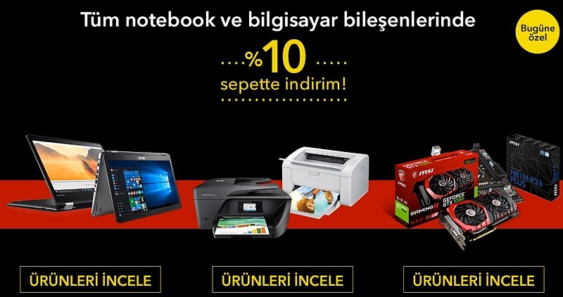Hepsiburada.com'dan 1 Ocak İndirim Kampanyası - Technopat