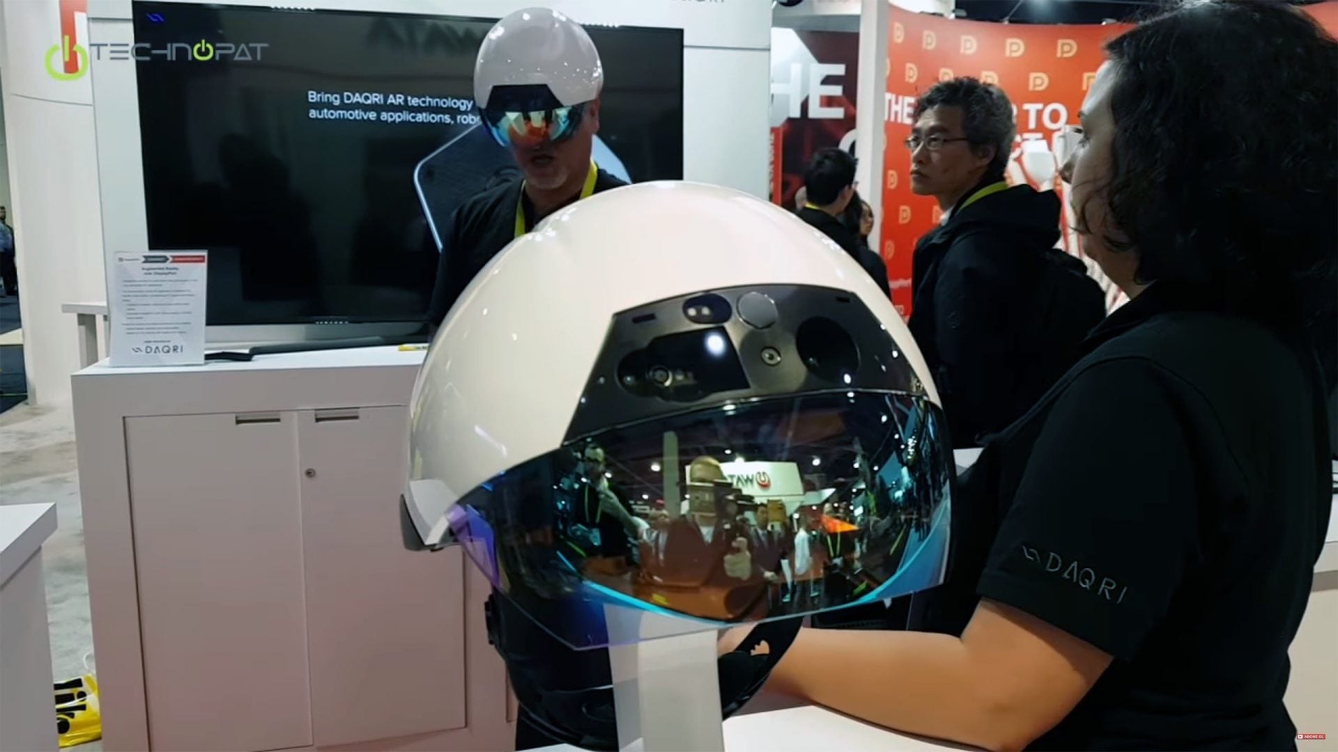 DAQRI Akıllı Termal ve AR Başlık - CES 2017 - Technopat