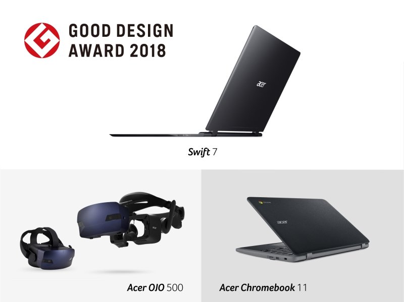 Acer Ürünleri 2018 Good Design Awards İle Ödüllendirildi - Technopat
