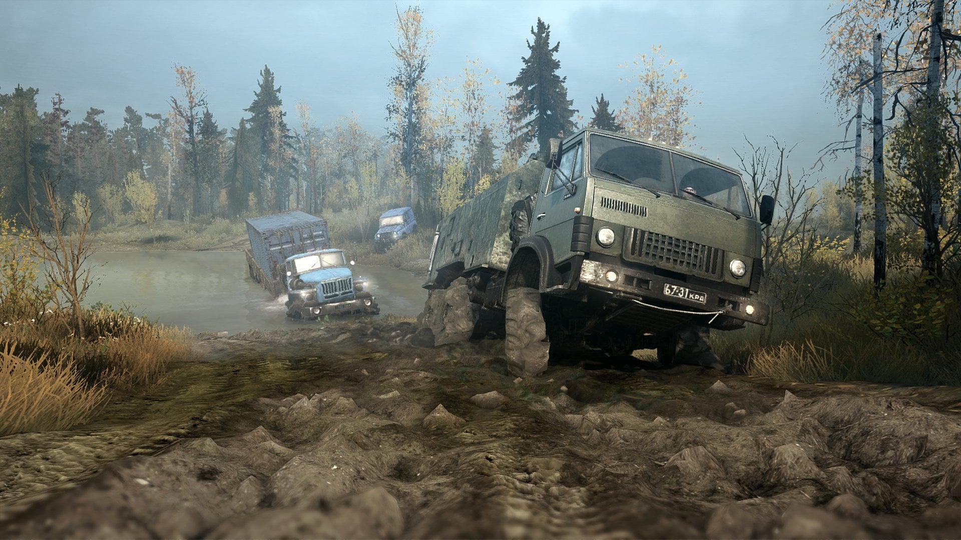 Çamur Deryasında Tır Sürüyoruz! - Spintires: MudRunner Oynuyoruz ...