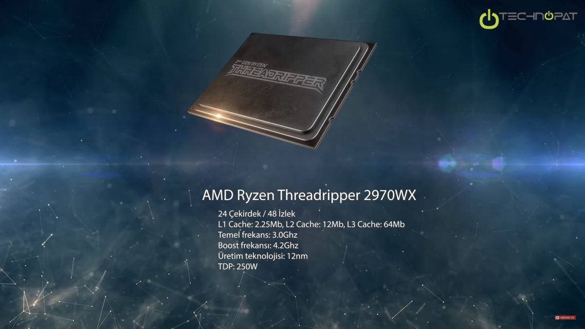 AMD Ryzen Threadripper 2970WX İncelemesi - Technopat