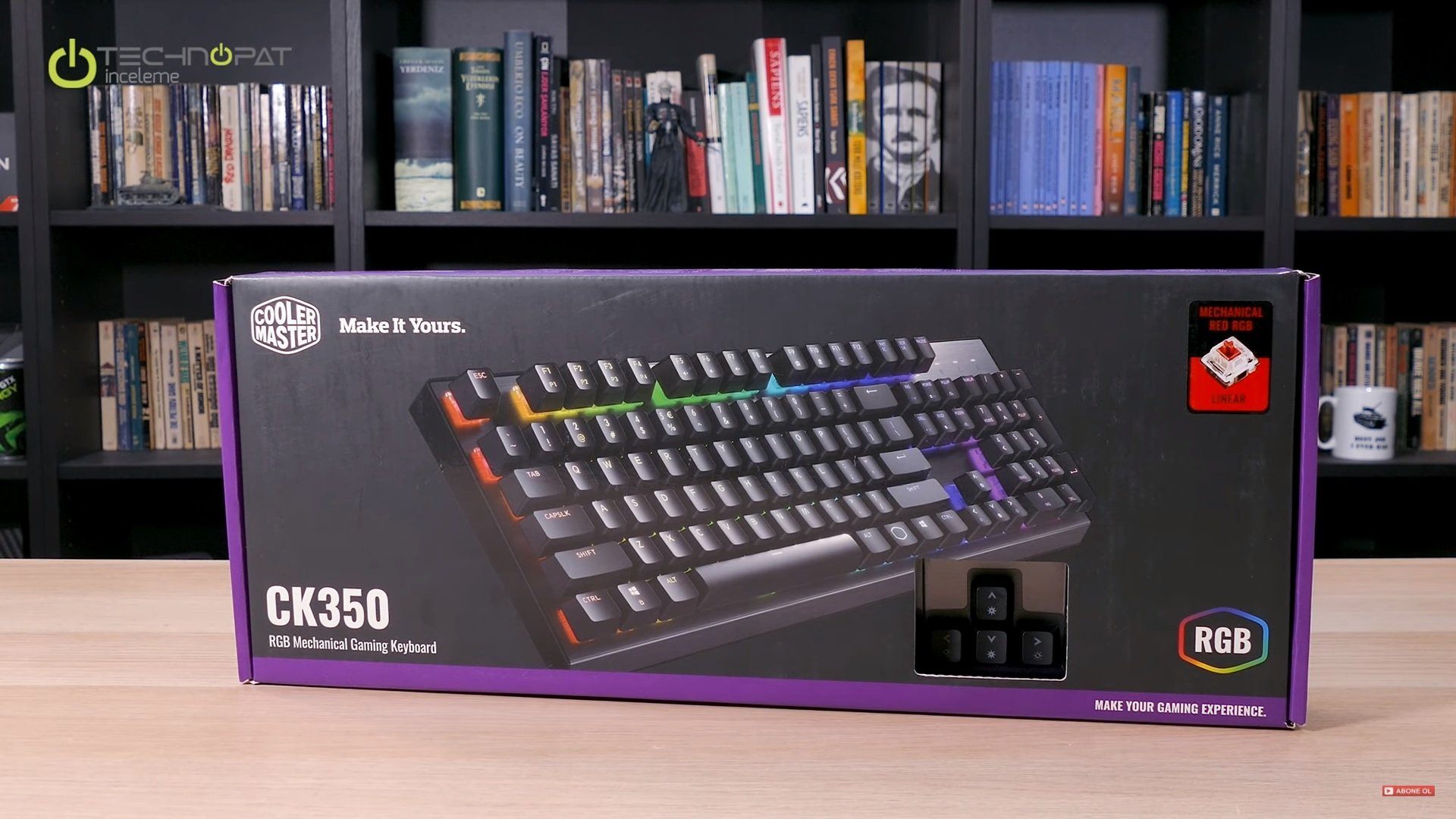 Cooler Master CK350 Mekanik Klavye İncelemesi - Technopat