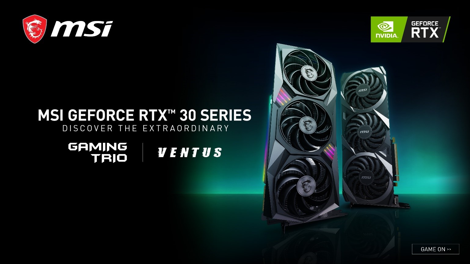 MSI, Özel Tasarım RTX 3070, RTX 3080 ve RTX 3090 Ekran Kartlarını ...