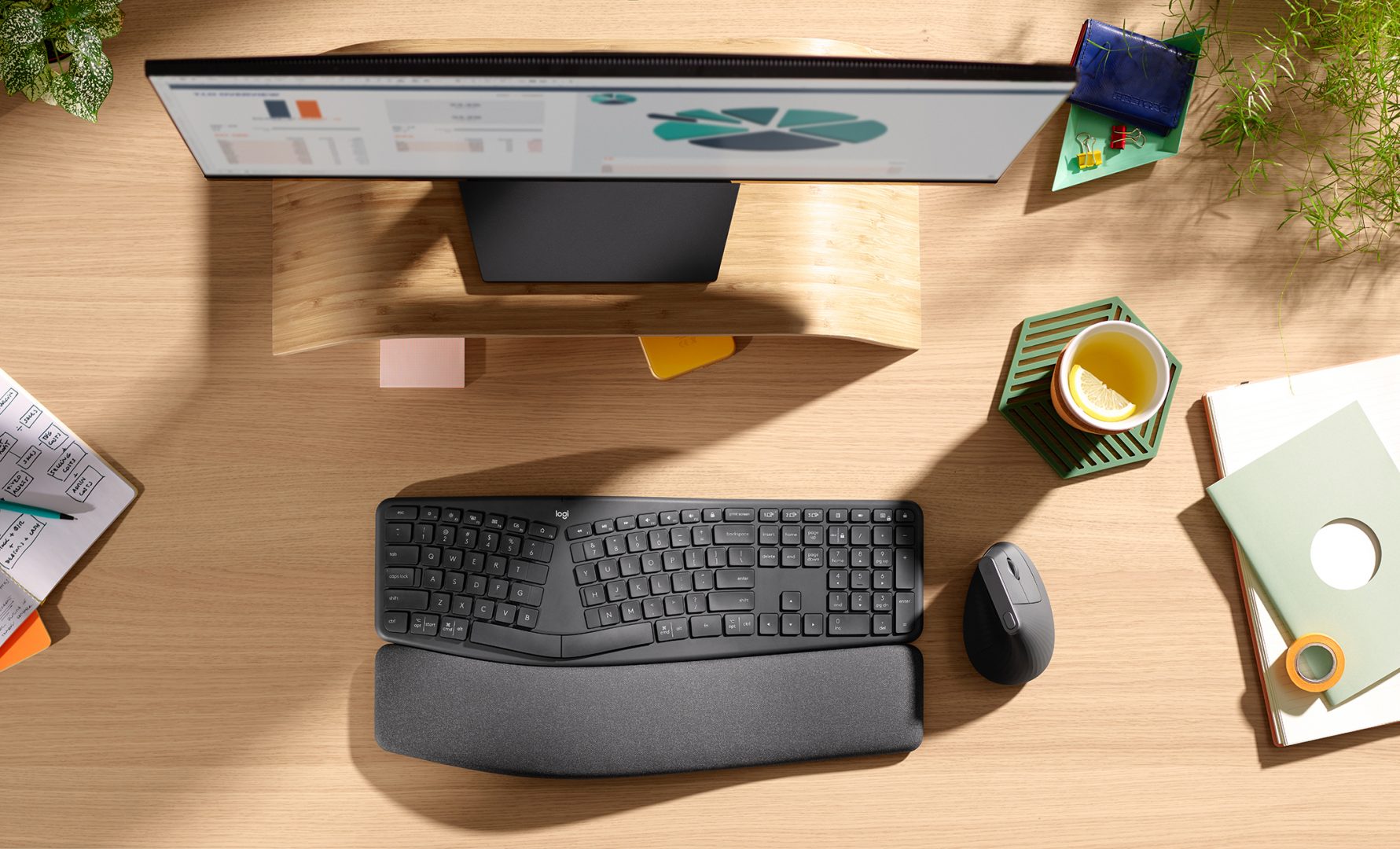 Logitech ERGO K860 Kablosuz Bölünmüş Klavye Satışa Sunuldu - Technopat