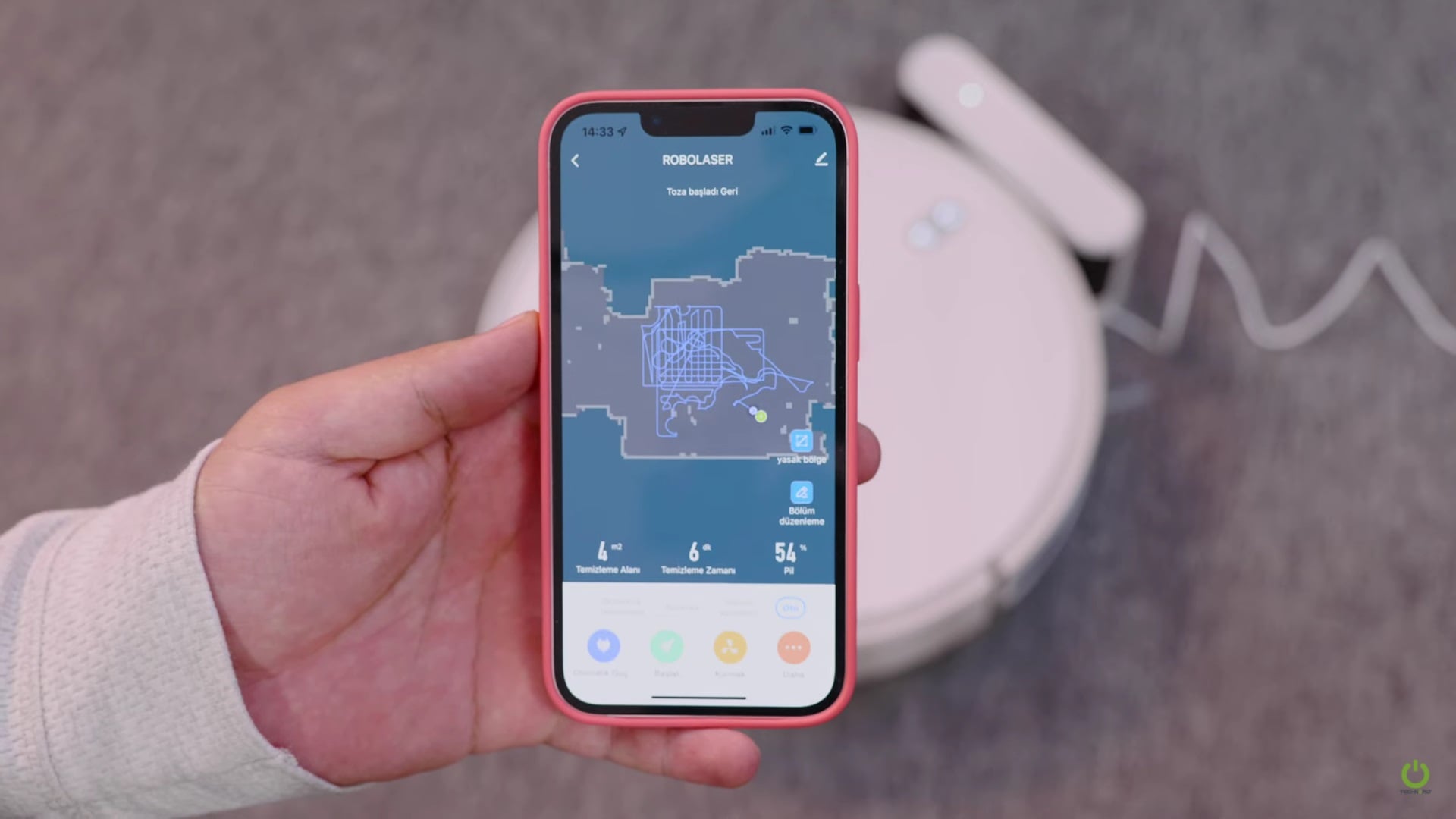 Robotuya RoboLaser Robot Süpürge İncelemesi - Technopat