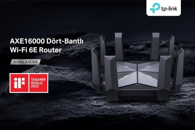 TP-Link Archer AXE300, iF Tasarım Ödülü Kazandı - Technopat