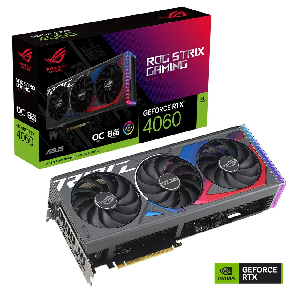 ASUS, ROG Strix, Dual ve ProArt GeForce RTX 4060 Ekran Kartlarını ...