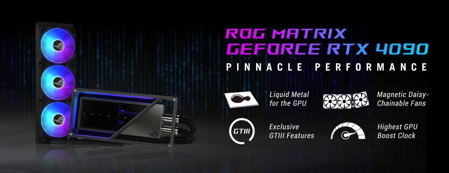 ASUS Republic of Gamers, ROG Matrix GeForce RTX 4090’ı Türkiye’de Satışa Sundu - Technopat
