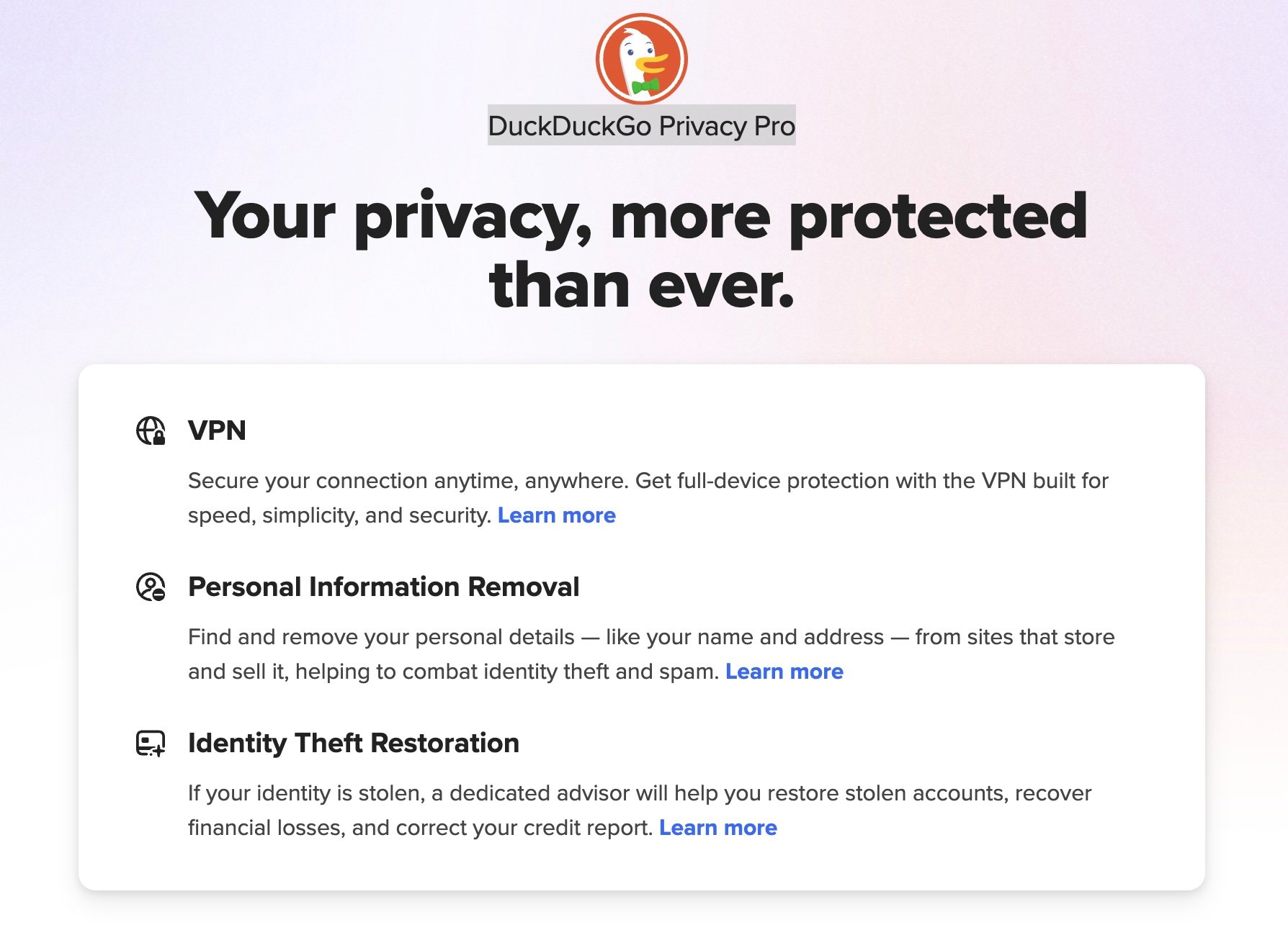 DuckDuckGo, Privacy Pro Planını Duyurdu - Technopat