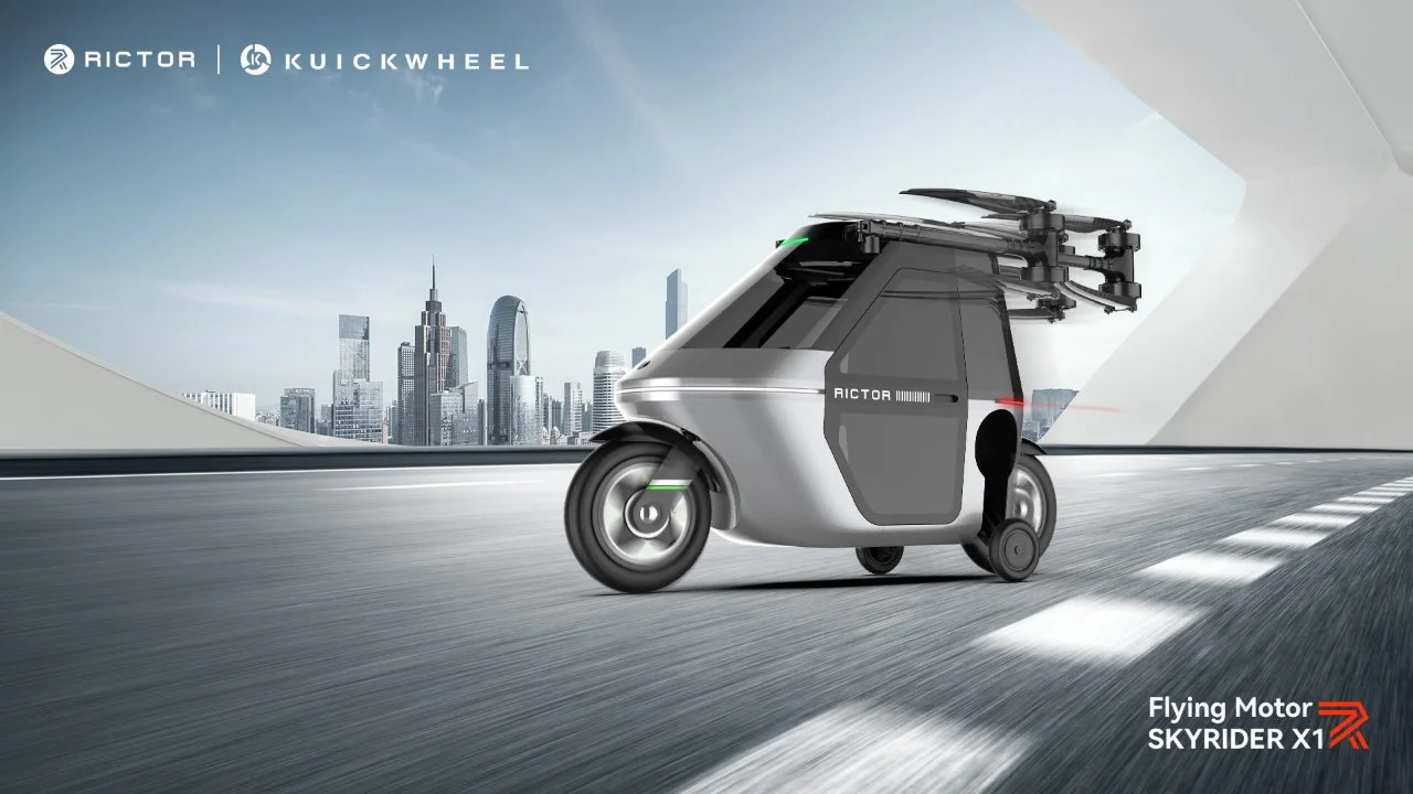Hem yerde giden hem de uçan araba Rictor Skyrider X1 - Technopat